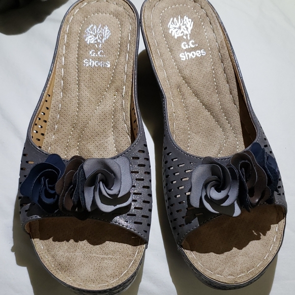 G.C. GOOD CHOICE | Shoes | Gc Good Choice Juliette Wedge Sandal Shoes ...